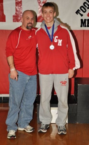 Coach Hendricks and Tyler Hendricks
