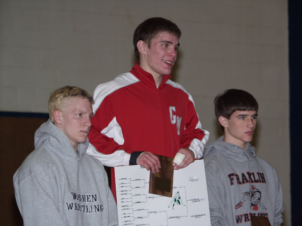 Donald Osinski. Two Time District 10 Champion. McLane Wrestling.