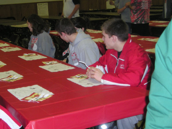 Donald, Brandon & Kristen. McLane Wrestling.